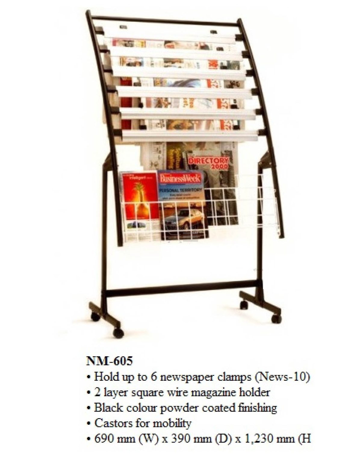 Magazine, Trolley & Rack - Siang Wei Office Furniture Sdn Bhd